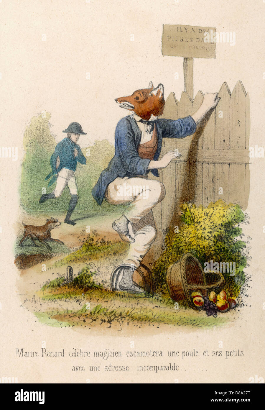 Fox trap hi-res stock photography and images - Alamy