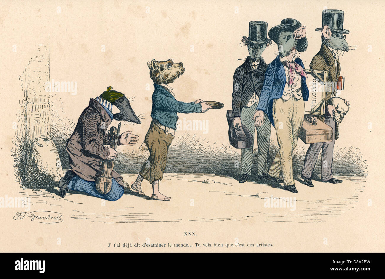 MICE AND BEGGARS Stock Photo - Alamy