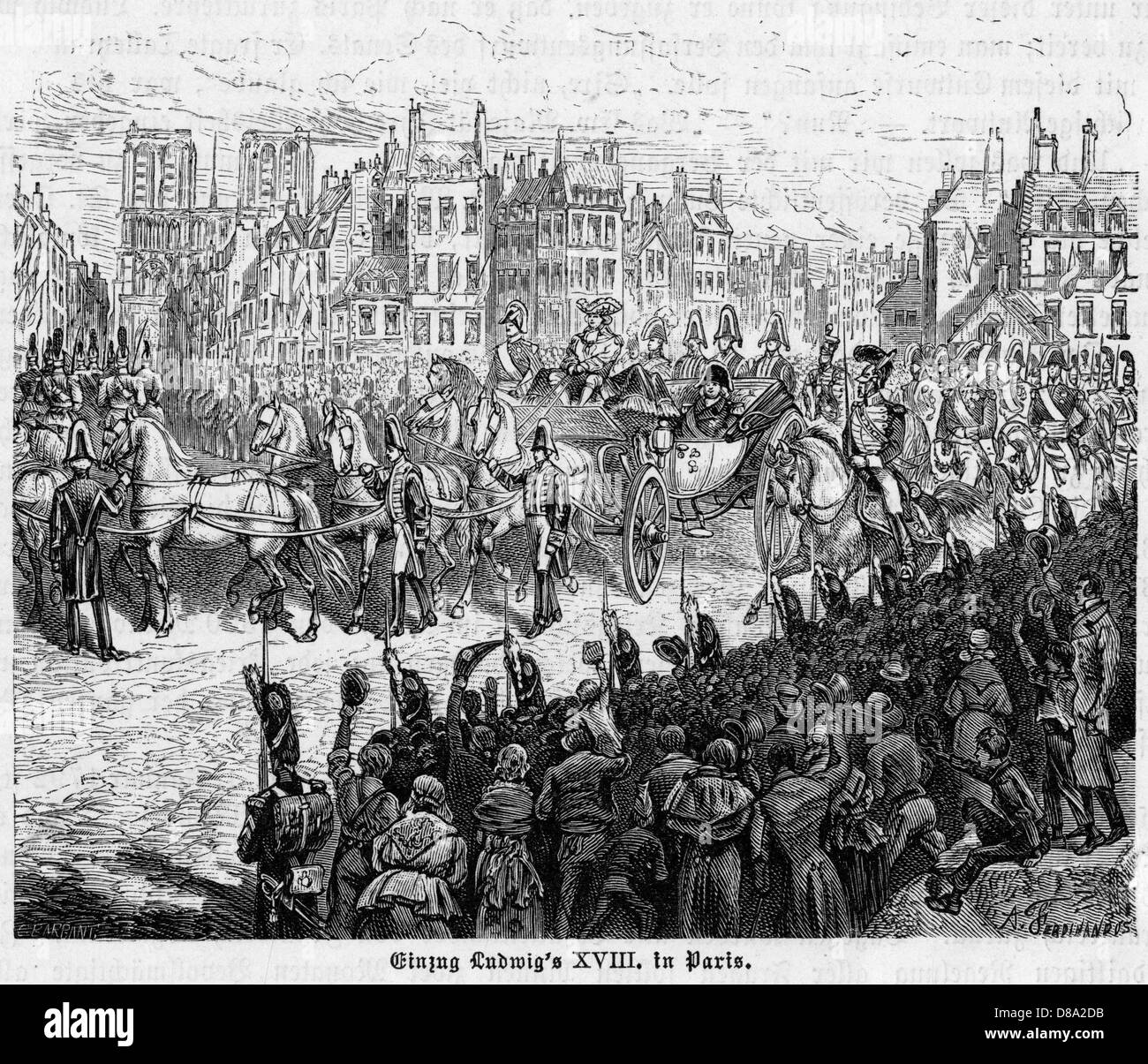 Louis xviii napoleon hi-res stock photography and images - Alamy