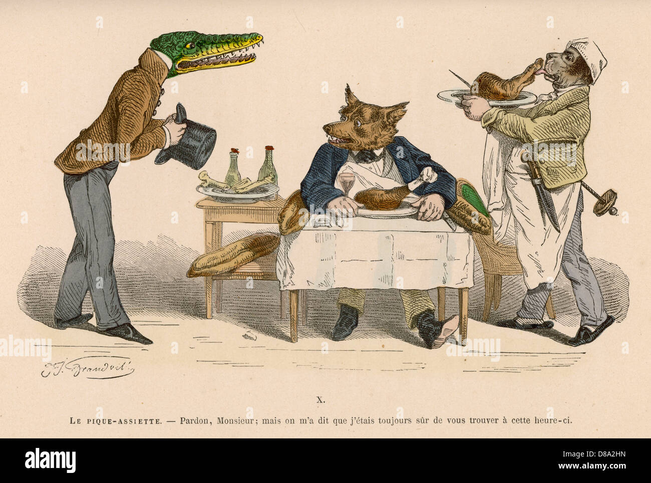 Feasting fox hi-res stock photography and images - Alamy