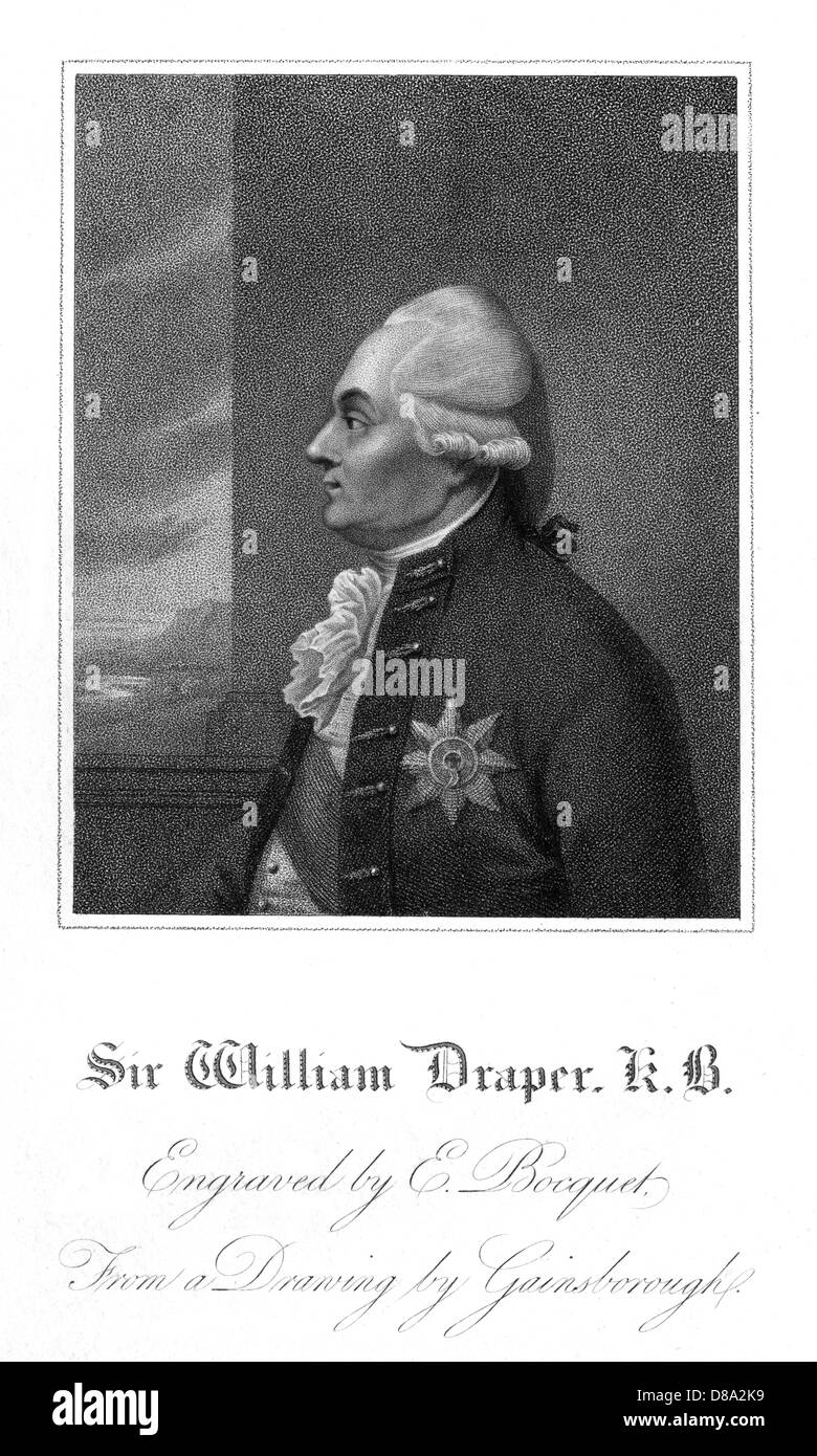 SIR WILLIAM DRAPER Stock Photo - Alamy