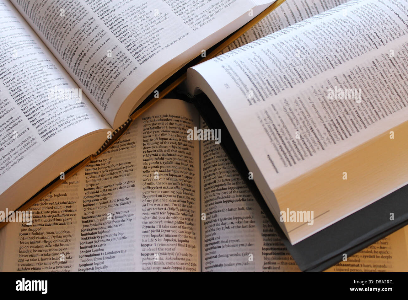Study language hi-res stock photography and images - Alamy