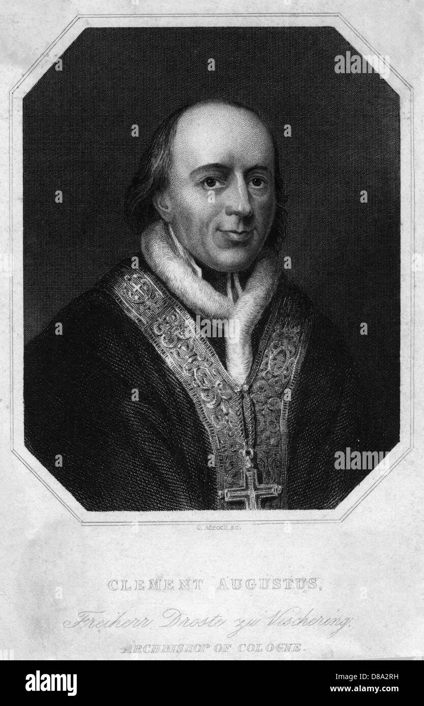 CLEMENT DROSTE, BISHOP Stock Photo - Alamy