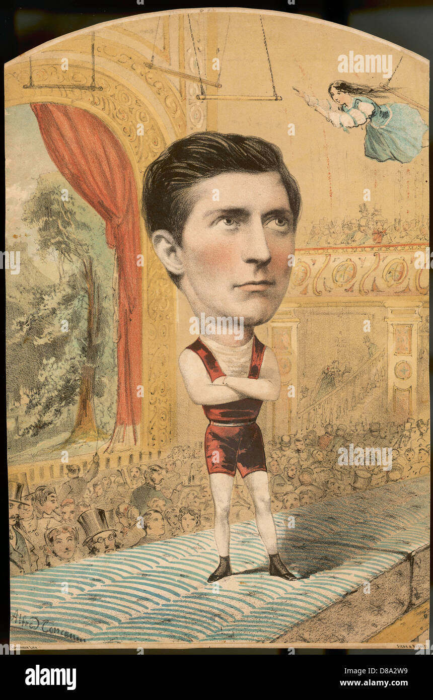 Trapeze Man - Music Sheet Stock Photo - Alamy