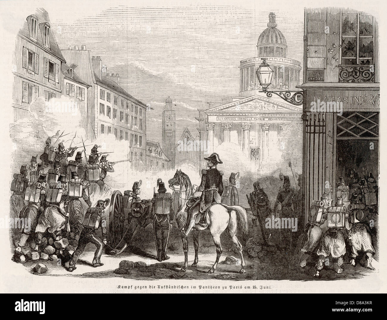 Street revolution 1848 hi-res stock photography and images - Alamy