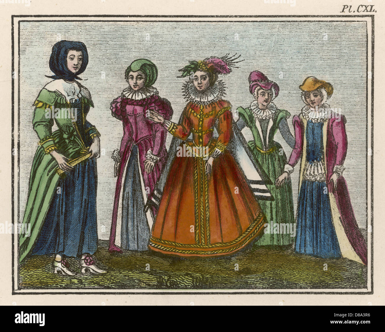Elizabethan women hi-res stock photography and images - Alamy