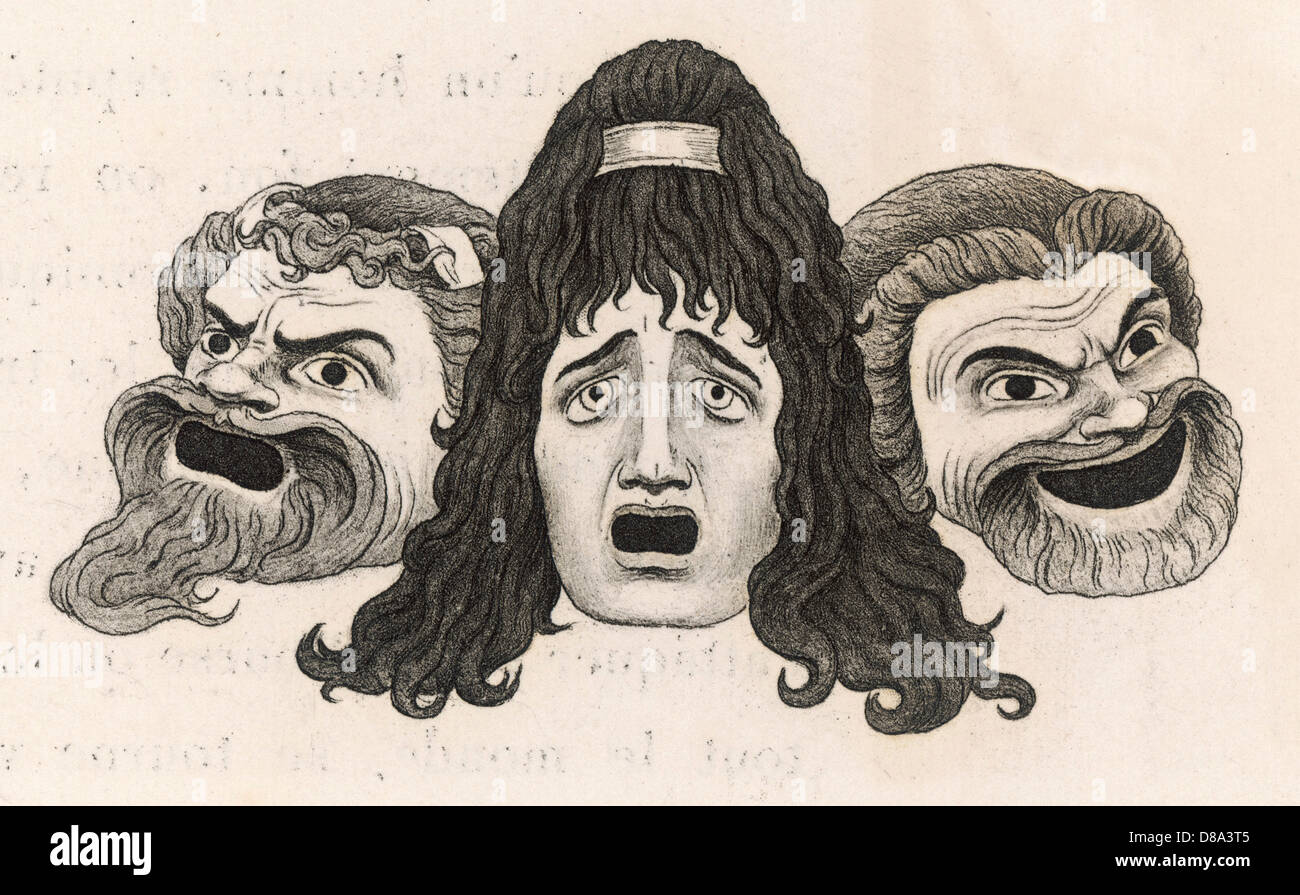 Comedy tragedy french hi-res stock photography and images - Alamy