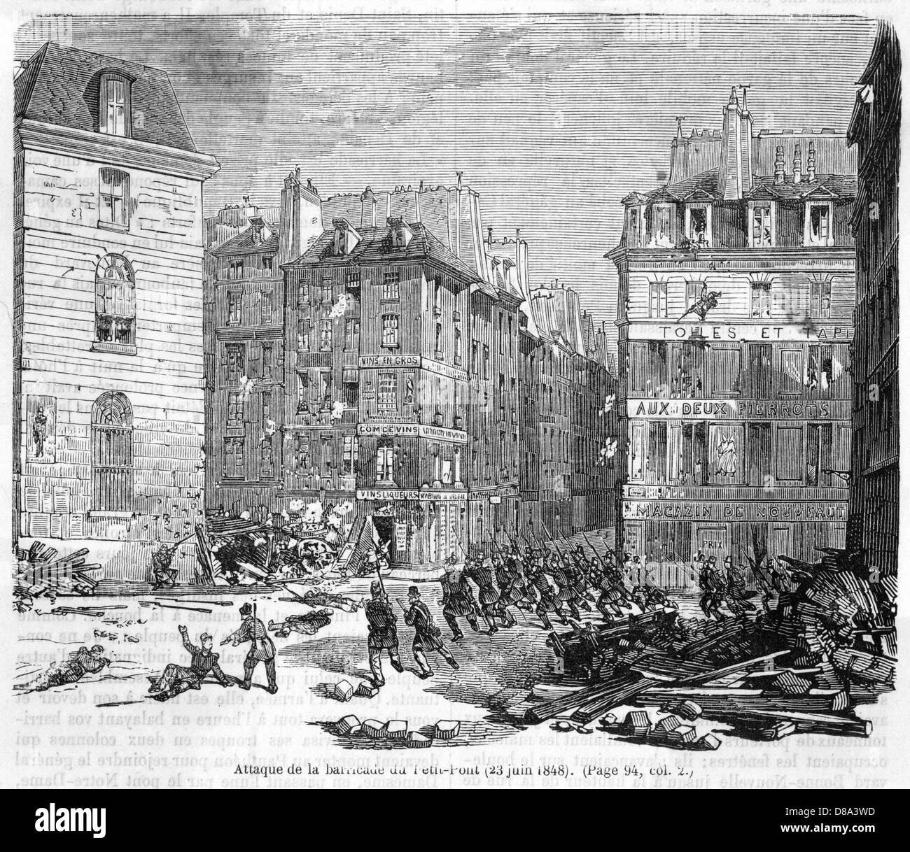 1848 revolution barricade High Resolution Stock Photography and Images ...