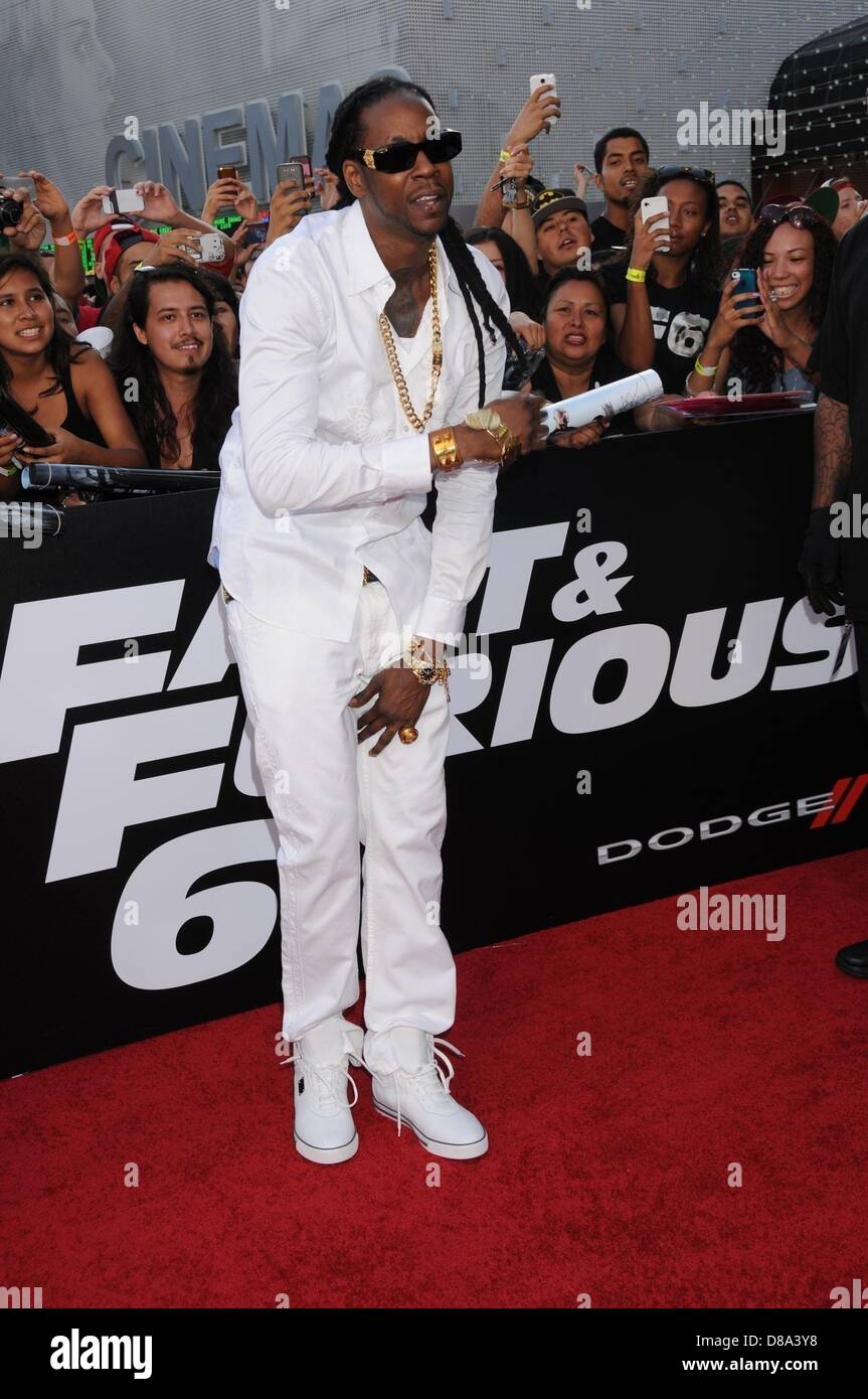 Los Angeles, California, USA. 21st May 2013. Rapper 2 CHAINZ at the ...