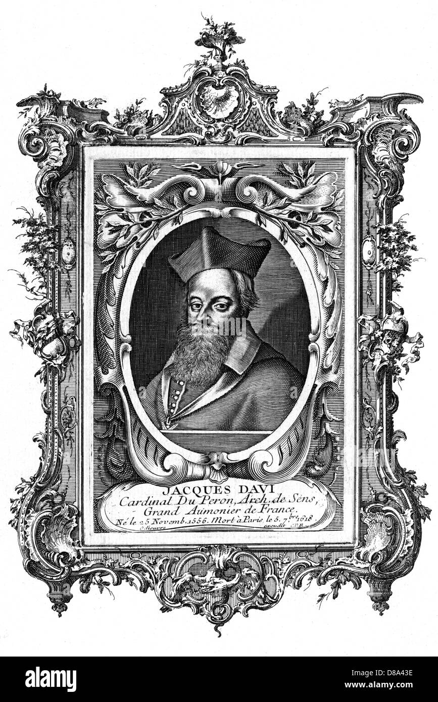 JACQUES DAVY DU PERRON Stock Photo - Alamy