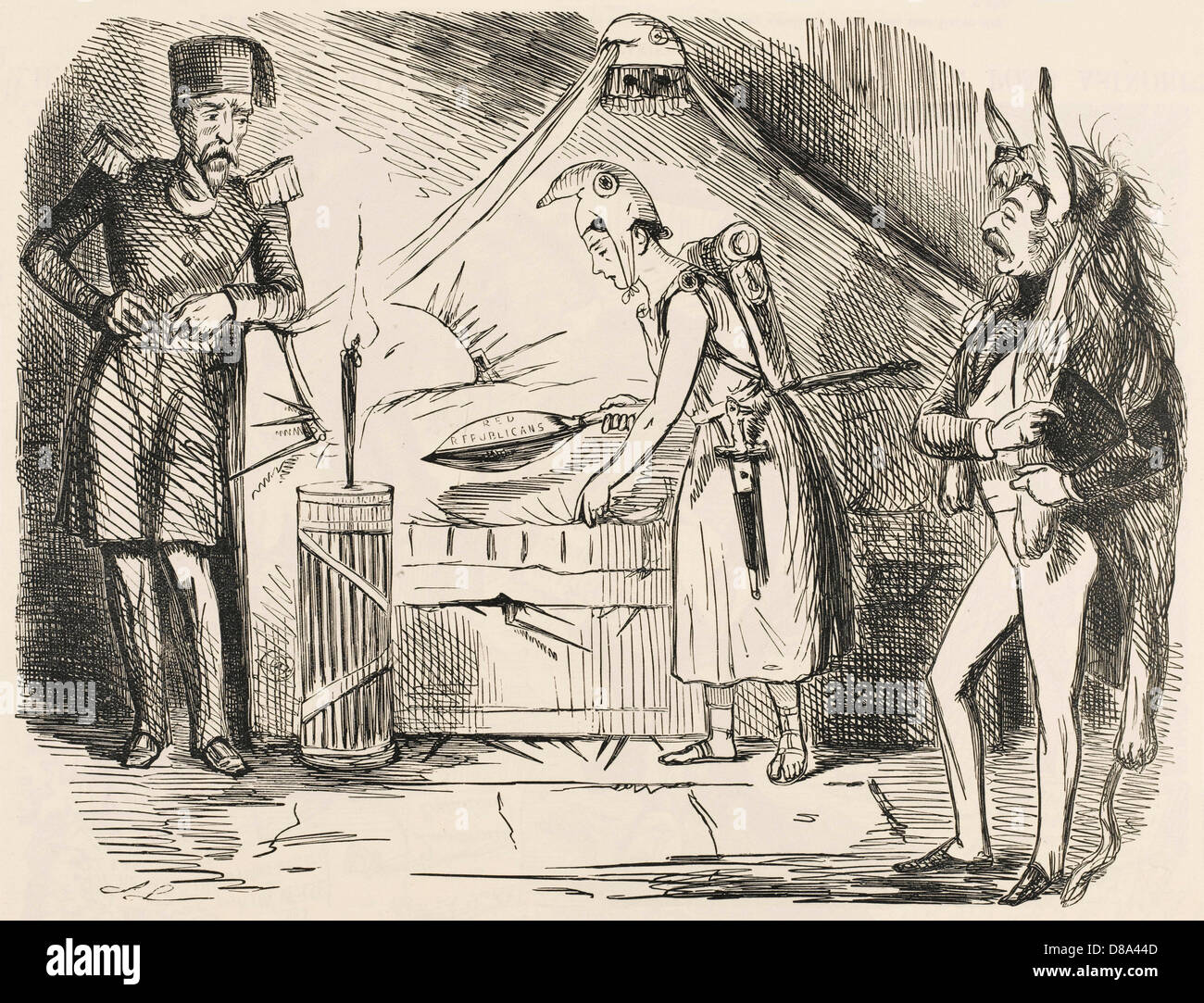 Political cartoon french revolution hi-res stock photography and images ...