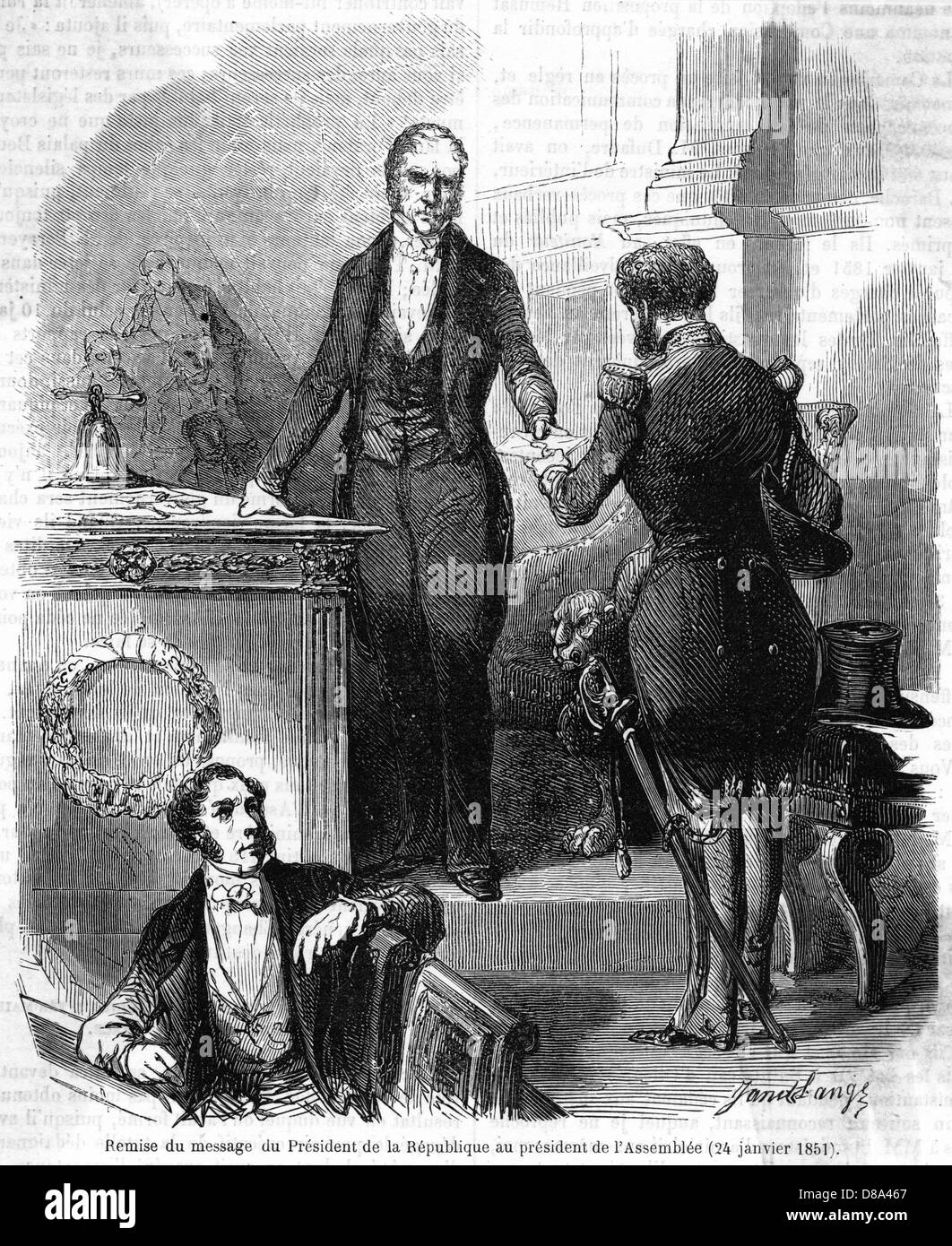 NOTE FROM THE PRESIDENT Stock Photo - Alamy