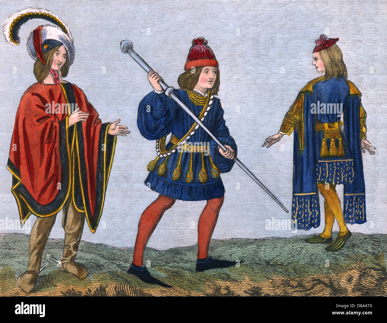 15th century clothing hi-res stock photography and images - Alamy