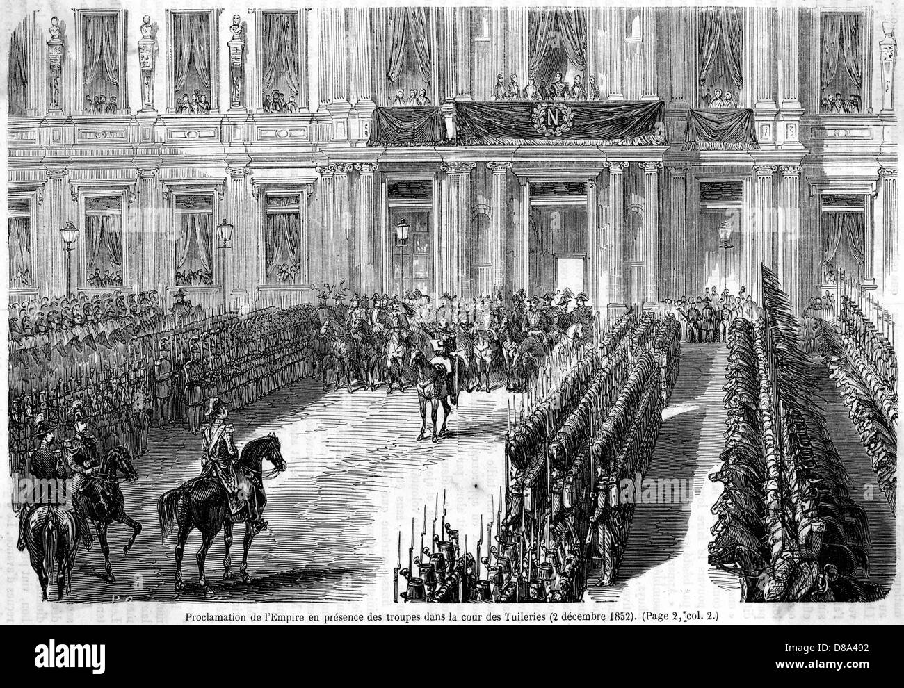 Napoleon proclaimed emperor hi-res stock photography and images - Alamy