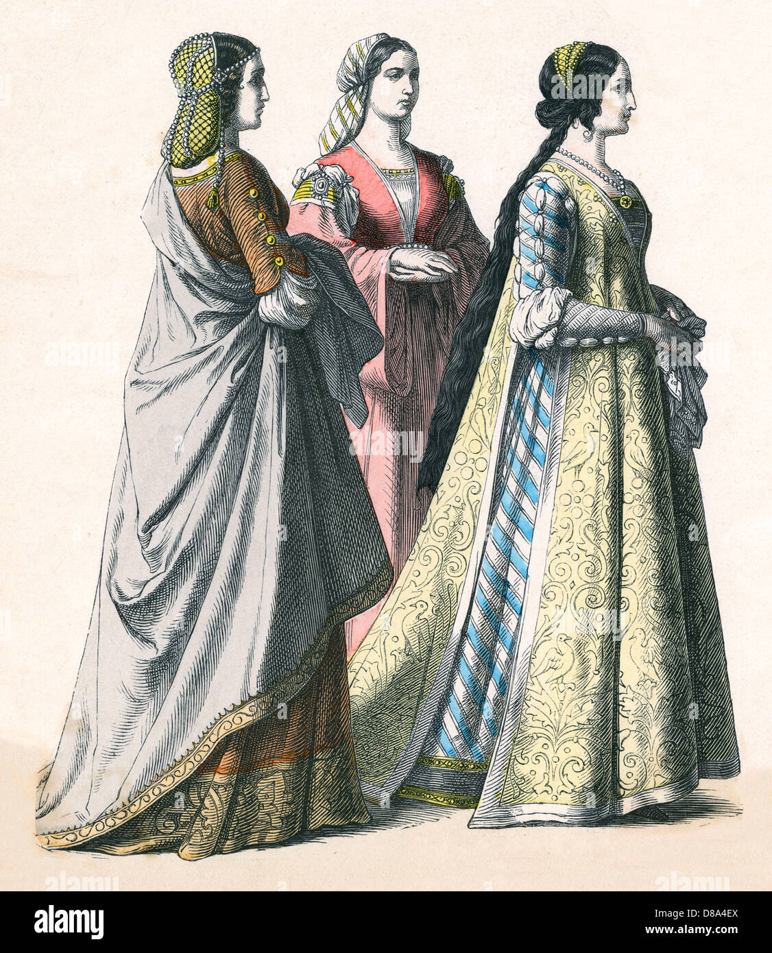 Florentine embroidery hi-res stock photography and images - Alamy