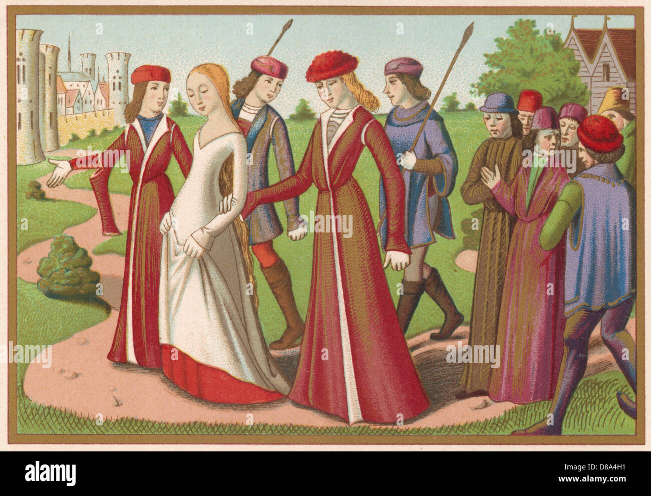 Courtiers Costume High Resolution Stock Photography and Images - Alamy