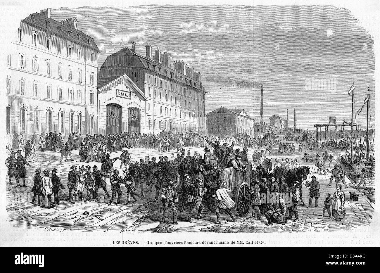 Strike france factory hi-res stock photography and images - Alamy