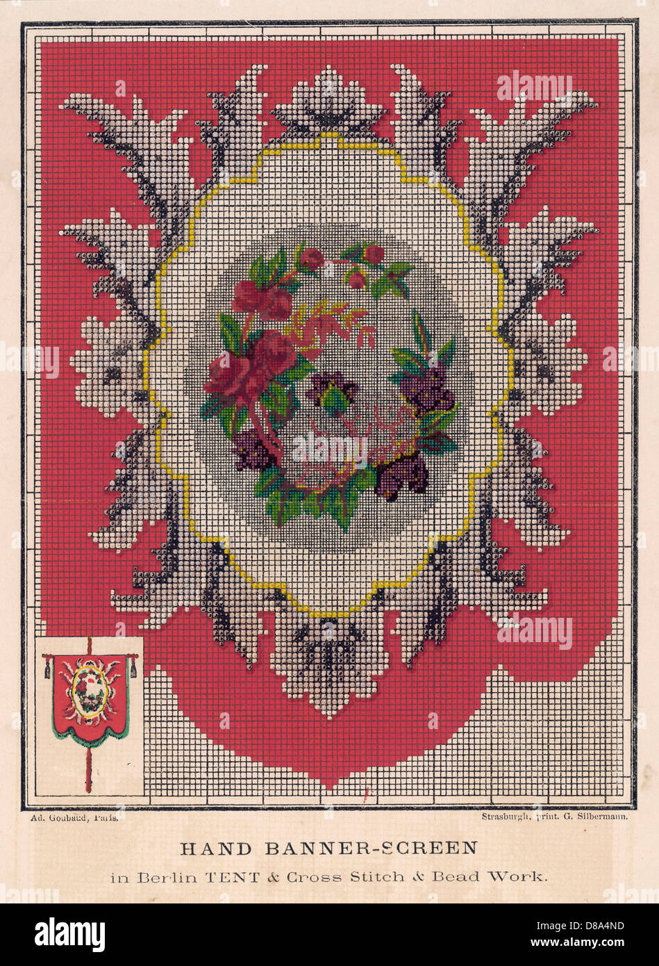 Hand Banner Screen Stock Photo - Alamy