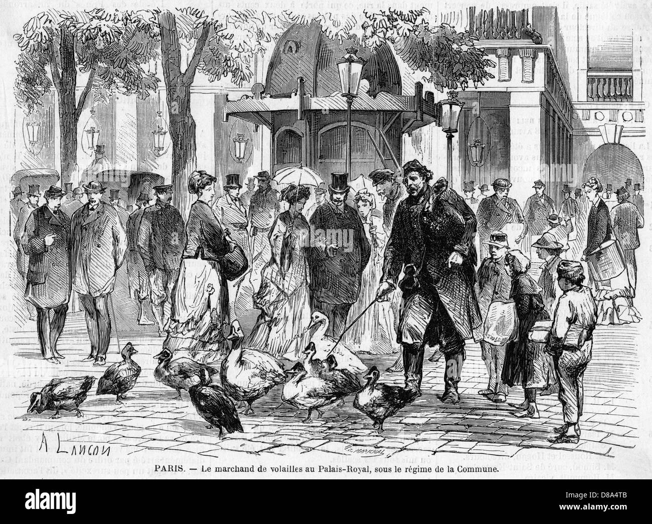 Selling poultry Black and White Stock Photos & Images - Alamy