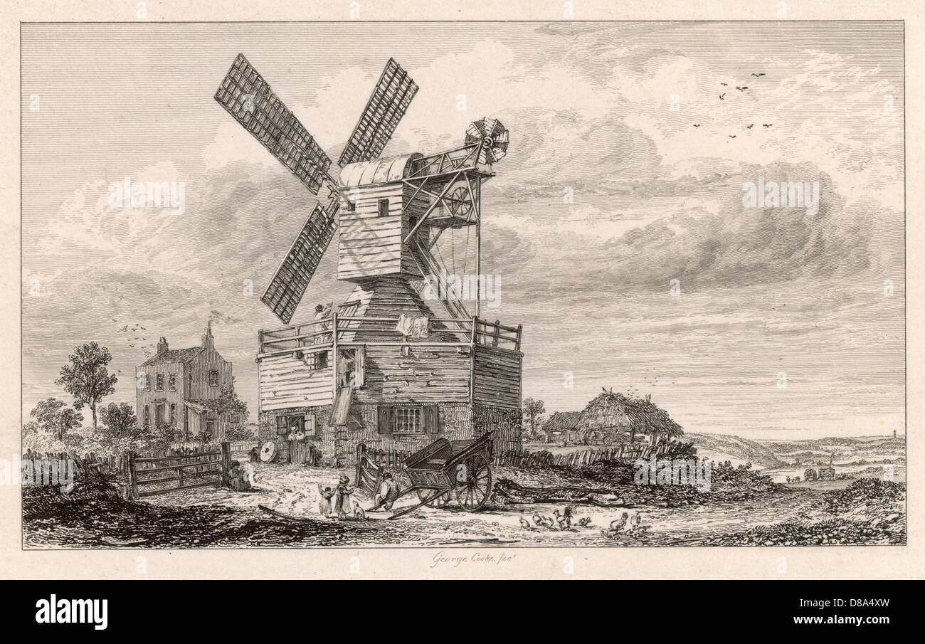 Wimbledon windmill hi-res stock photography and images - Alamy