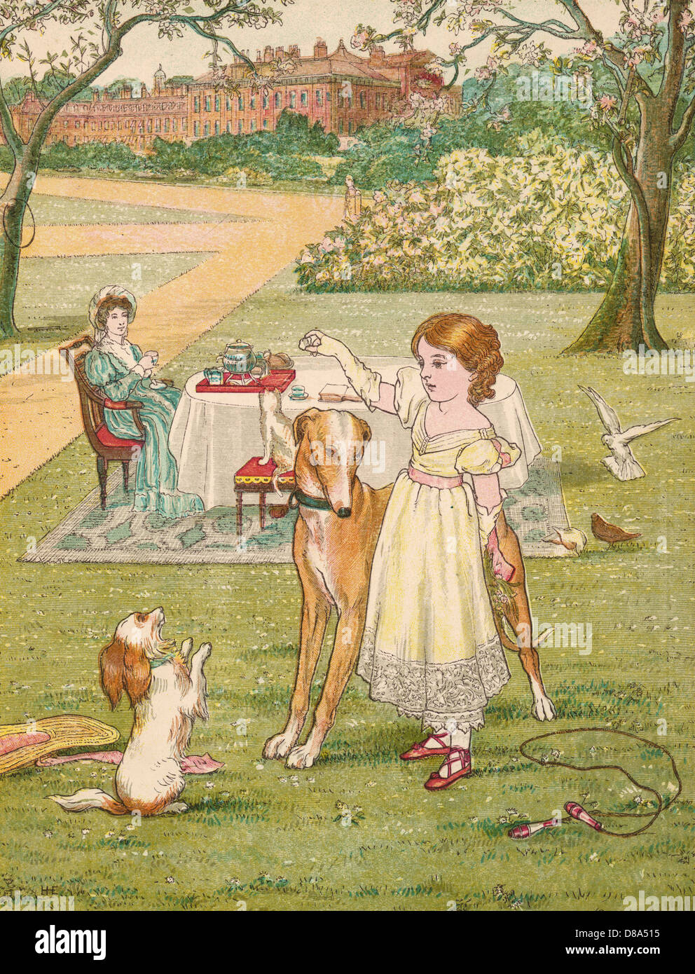 Queen victoria and dog hi-res stock photography and images - Alamy