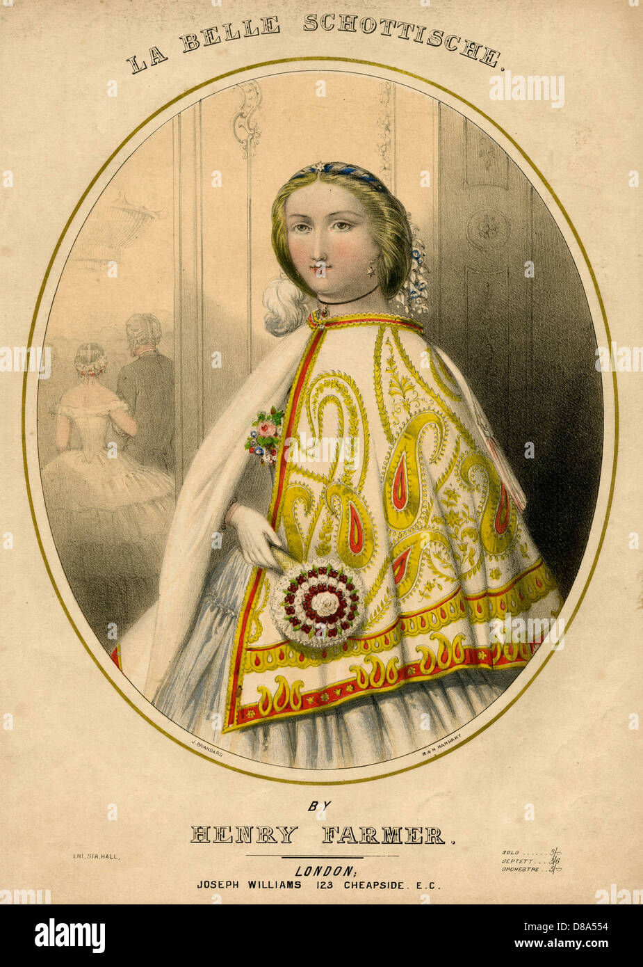 BALL DRESS & CLOAK Stock Photo - Alamy