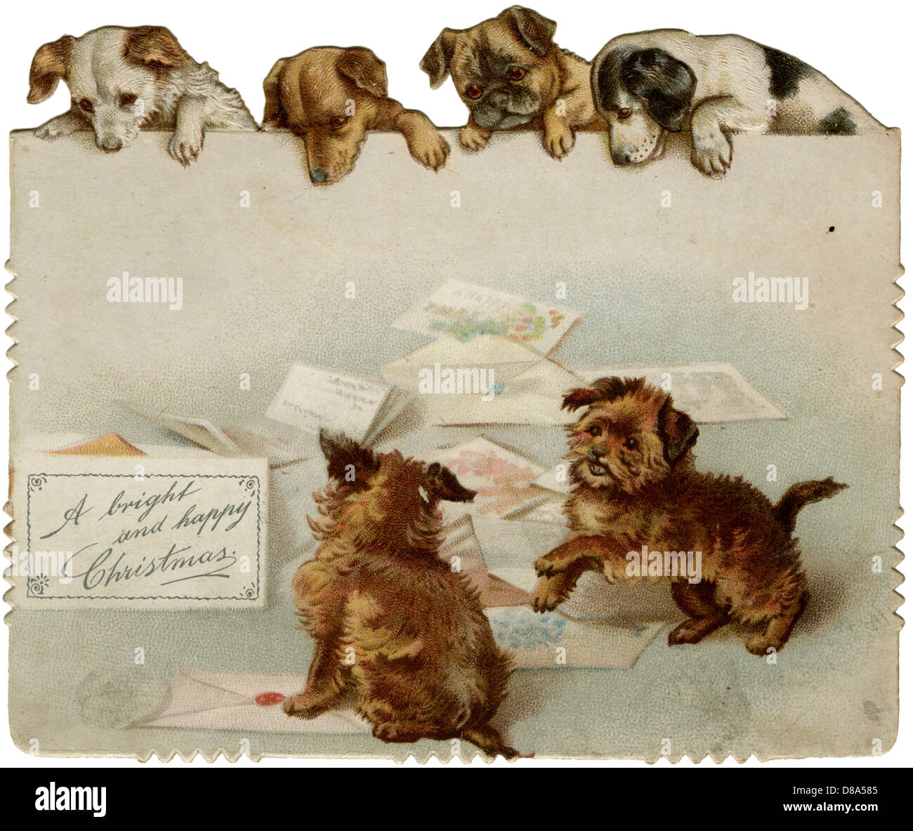 PUPPIES WITH LETTERS Stock Photo - Alamy