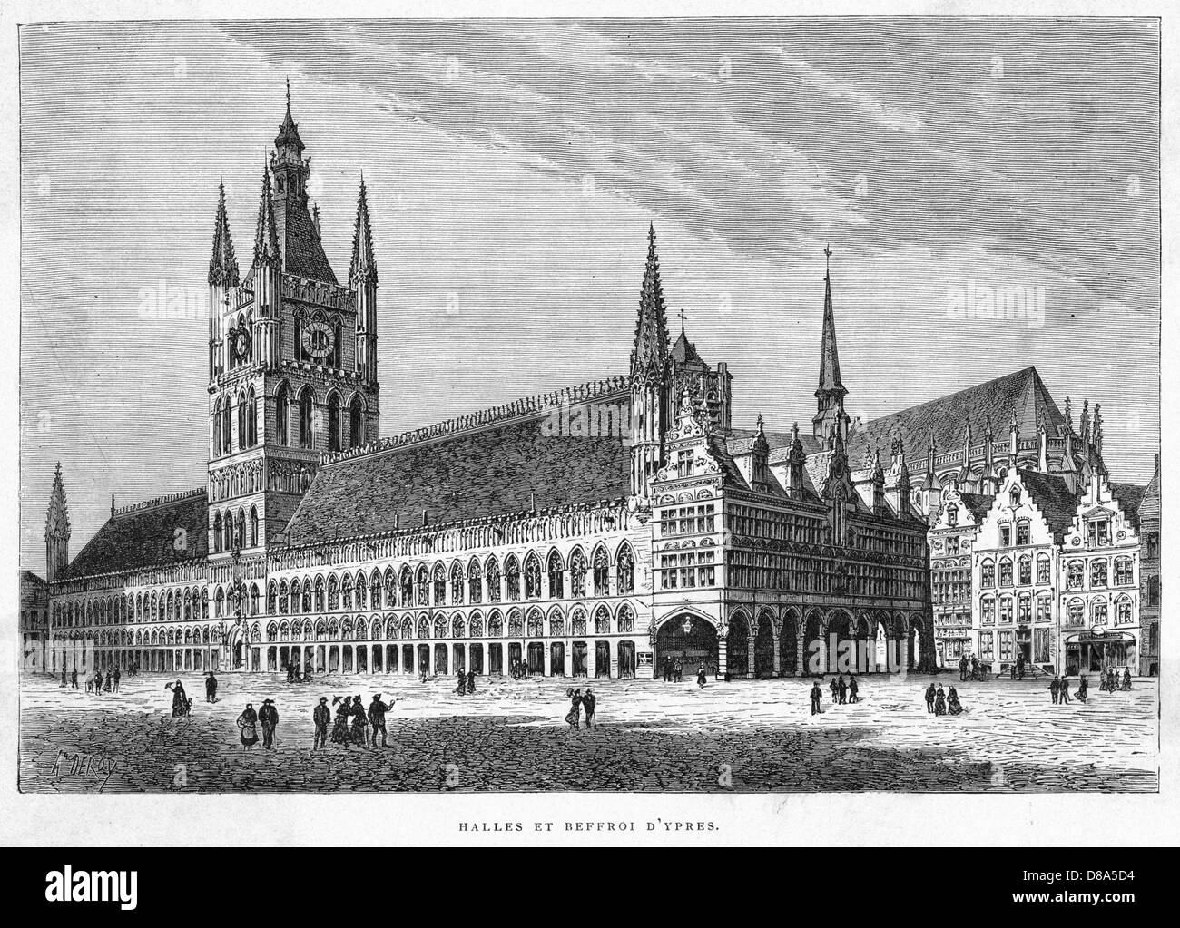Ypres Cloth Hall Stock Photo - Alamy