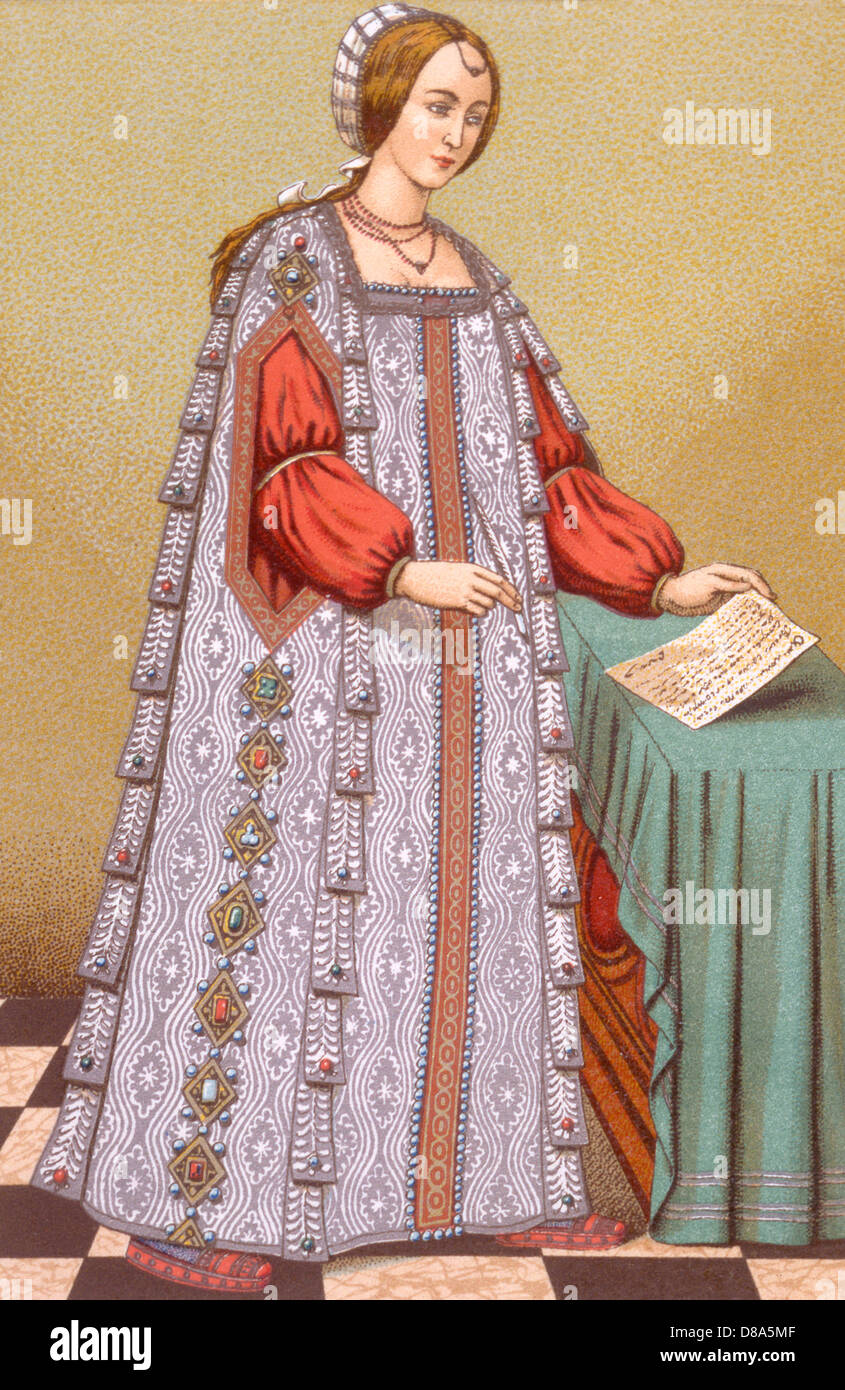 Lady Signing Document Stock Photo - Alamy