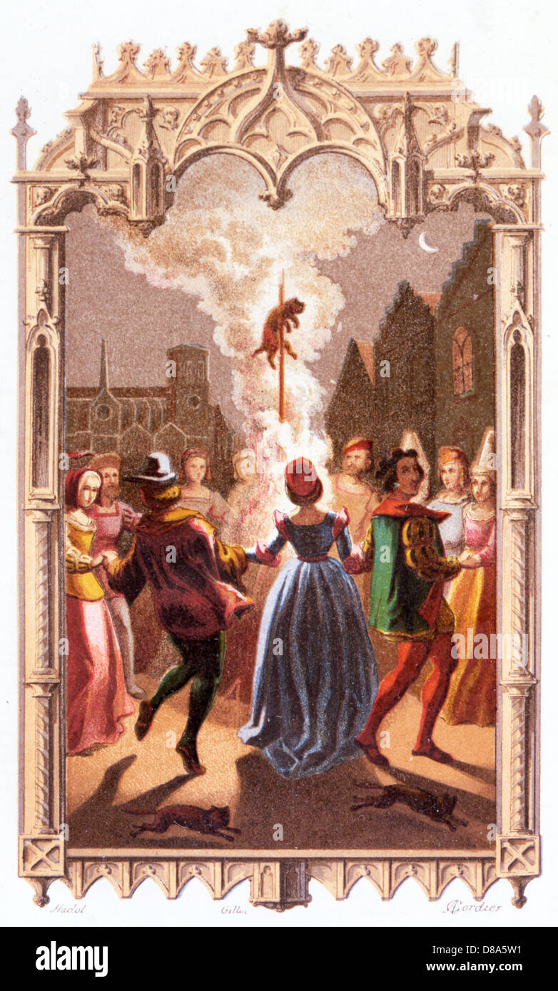 St John's Fire Cat Stock Photo - Alamy