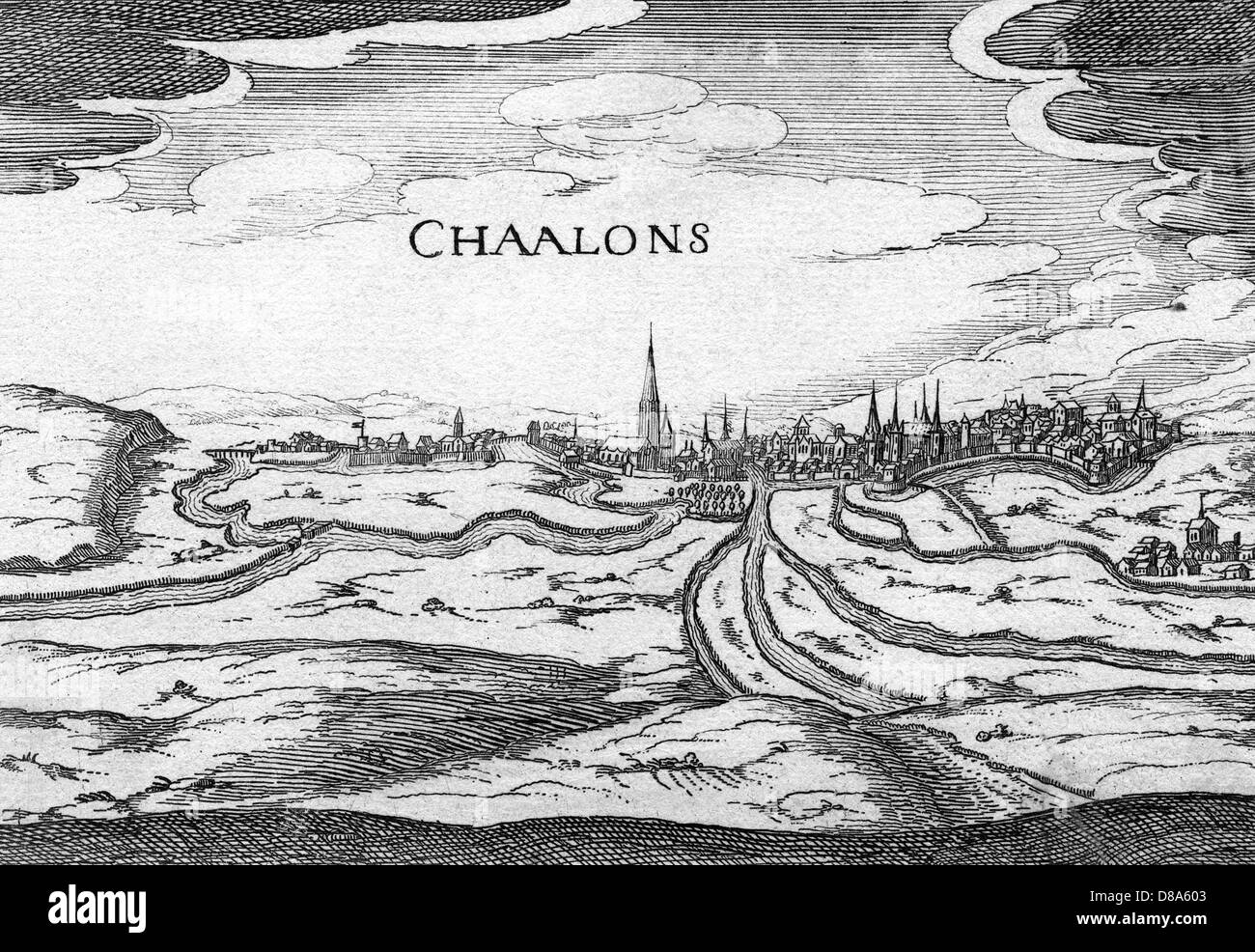 Chalons sur Black and White Stock Photos & Images - Alamy