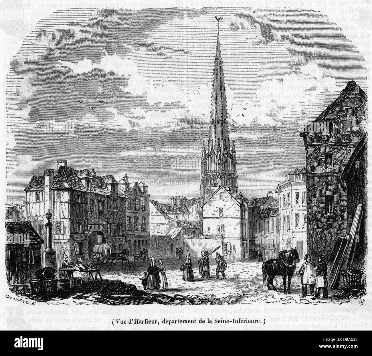 Harfleur france hi-res stock photography and images - Alamy