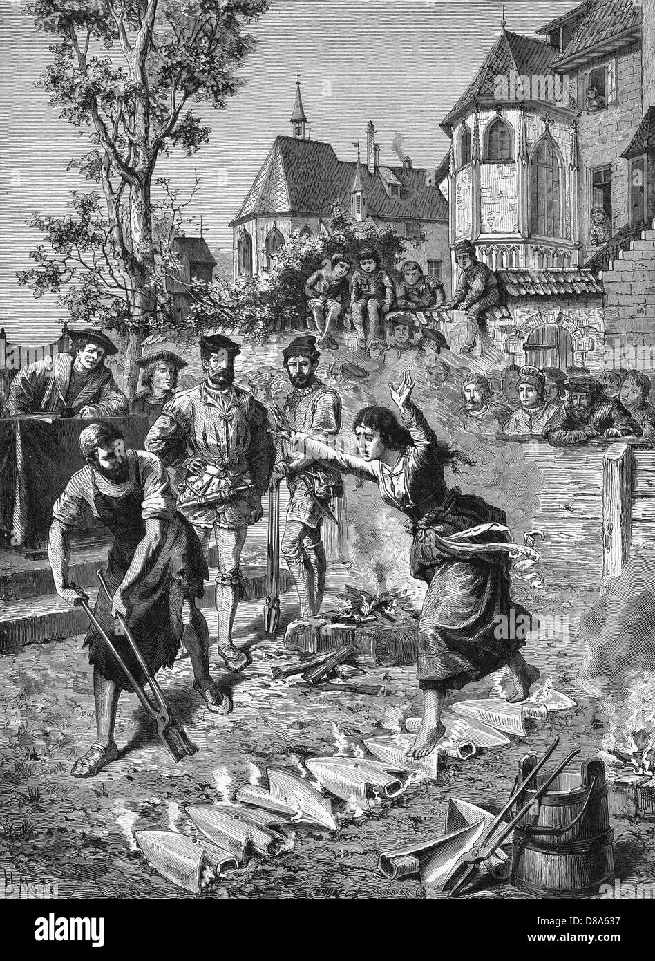 Young fire Black and White Stock Photos & Images - Alamy