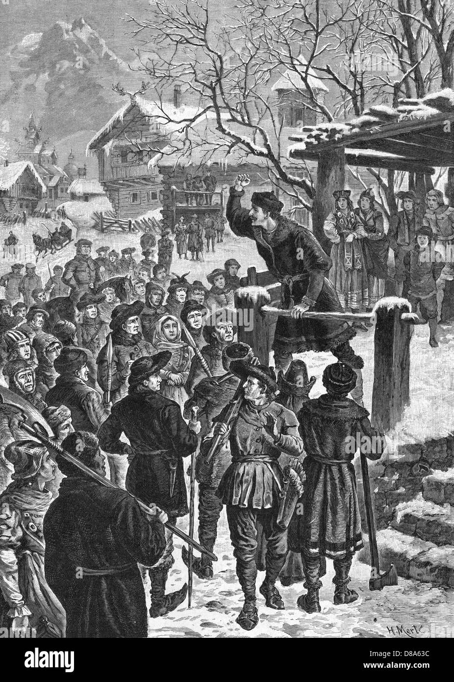 Folk events Black and White Stock Photos & Images - Alamy