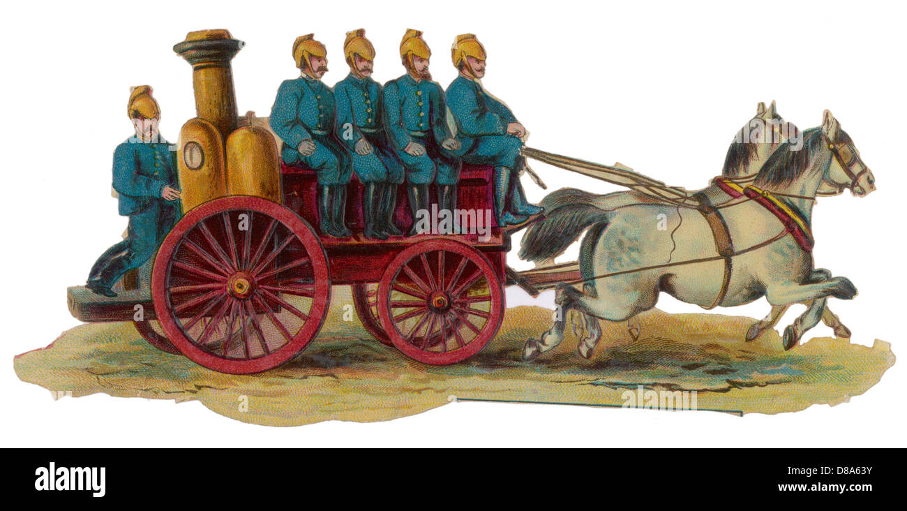 Fire engines engine Cut Out Stock Images & Pictures - Alamy