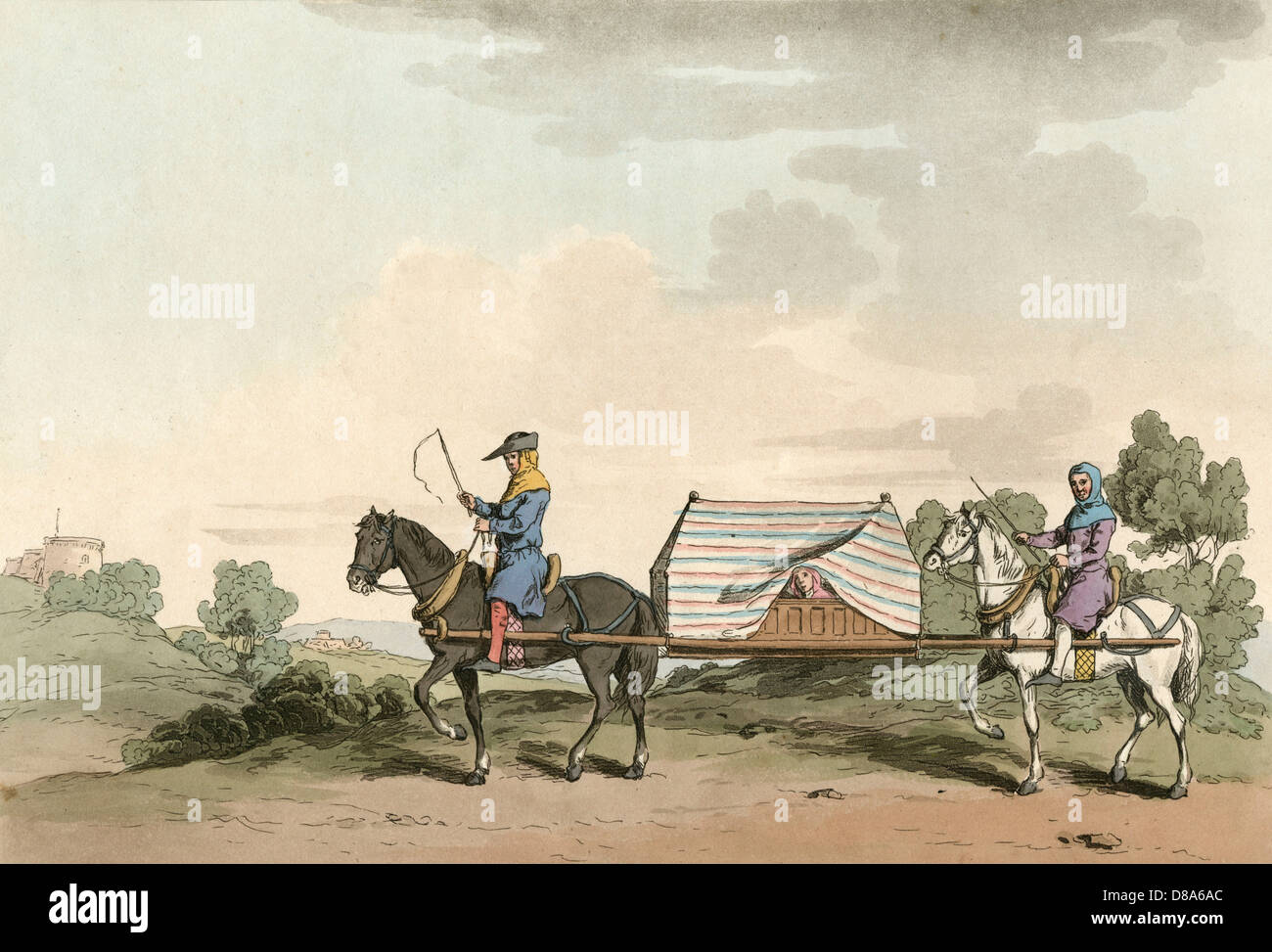 Horse Litter (Smith Stock Photo - Alamy
