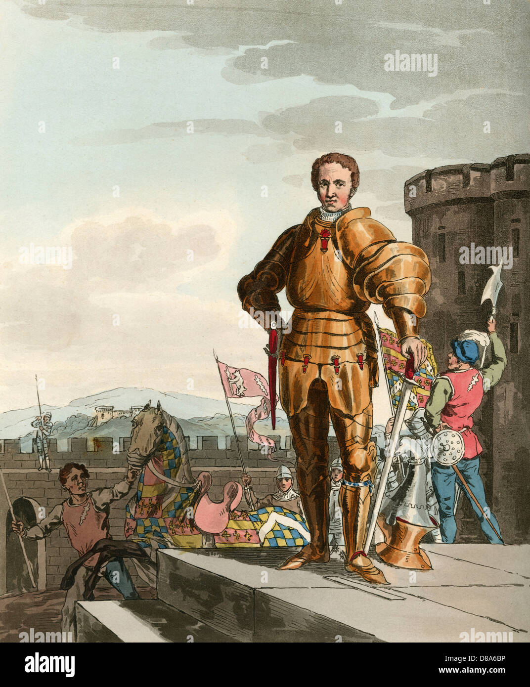 Richard Earl Of Warwick Stock Photo - Alamy