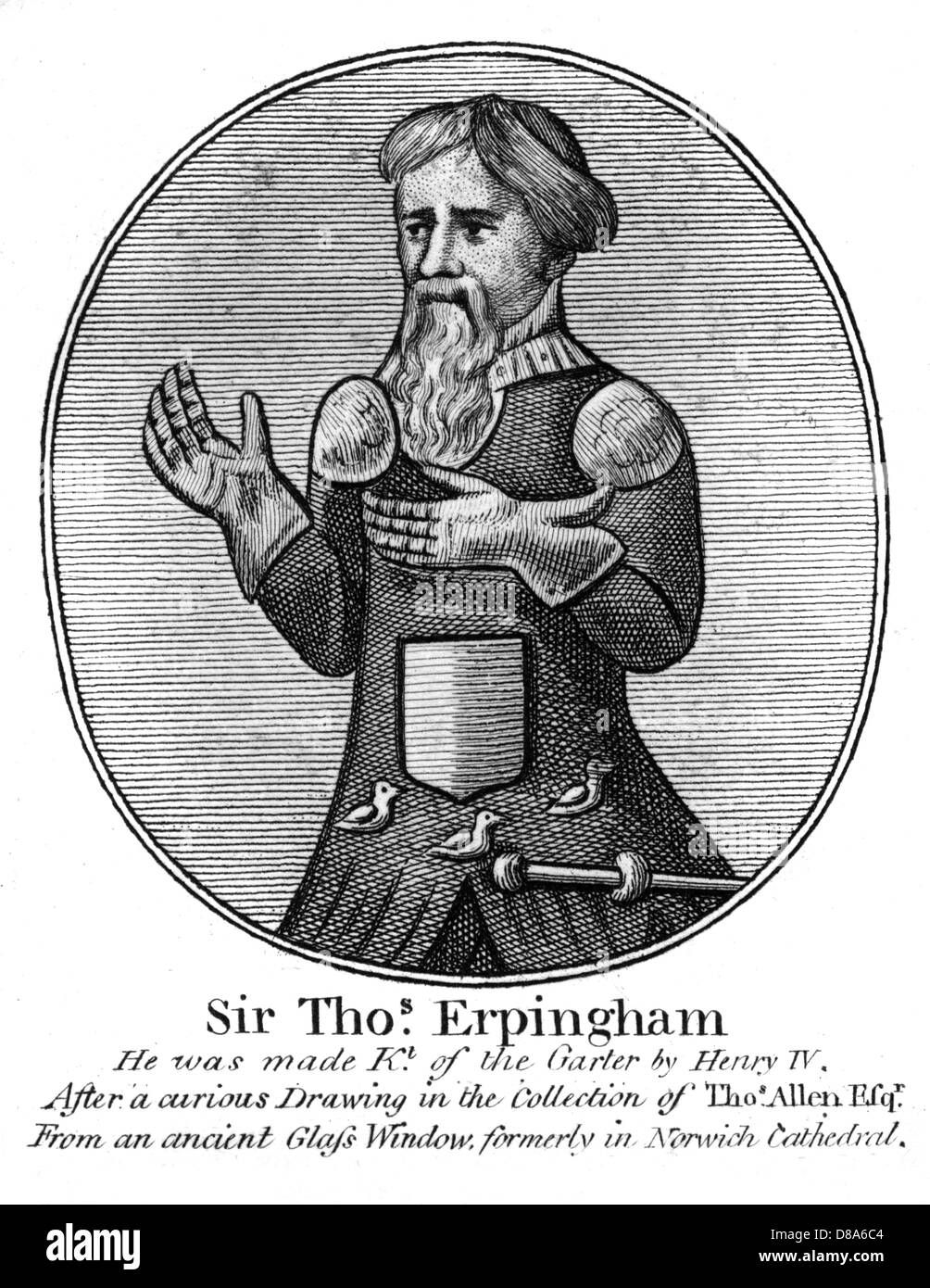 Sir thomas erpingham Black and White Stock Photos & Images - Alamy