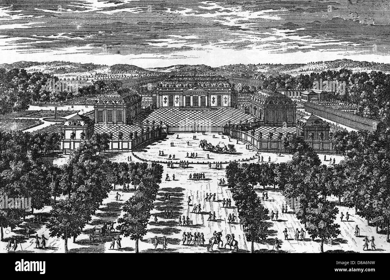 VERSAILLES GRAND TRIANON Stock Photo - Alamy