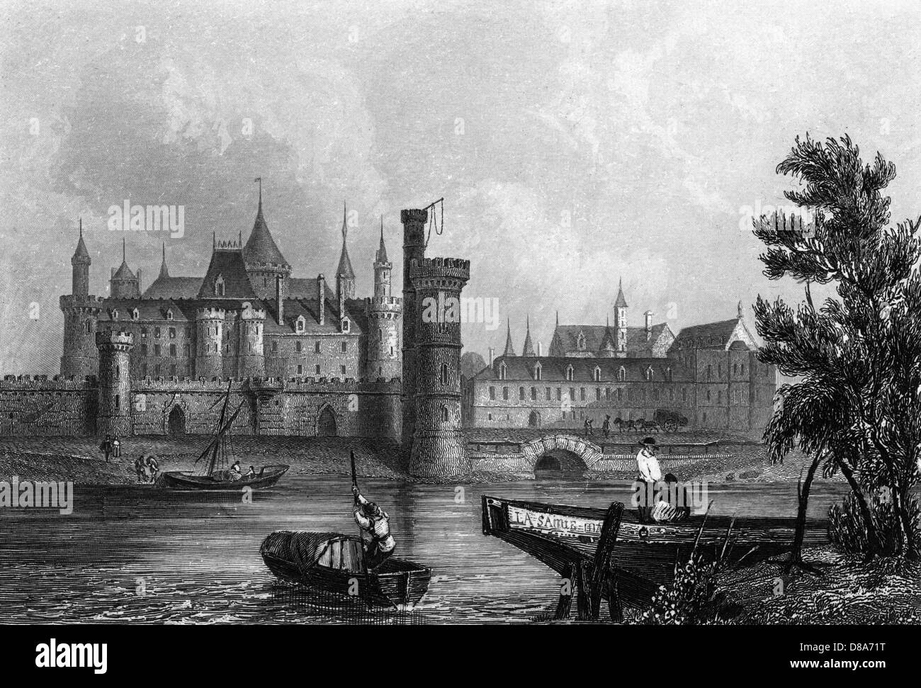 16th century paris Black and White Stock Photos & Images - Alamy