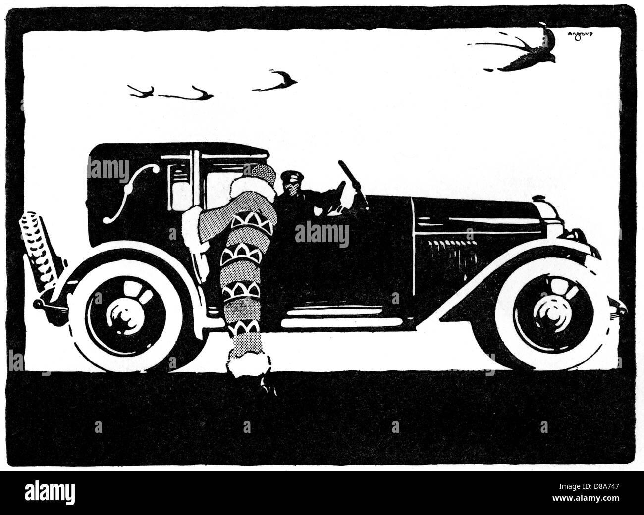 CAR OF THE 1920S Stock Photo - Alamy