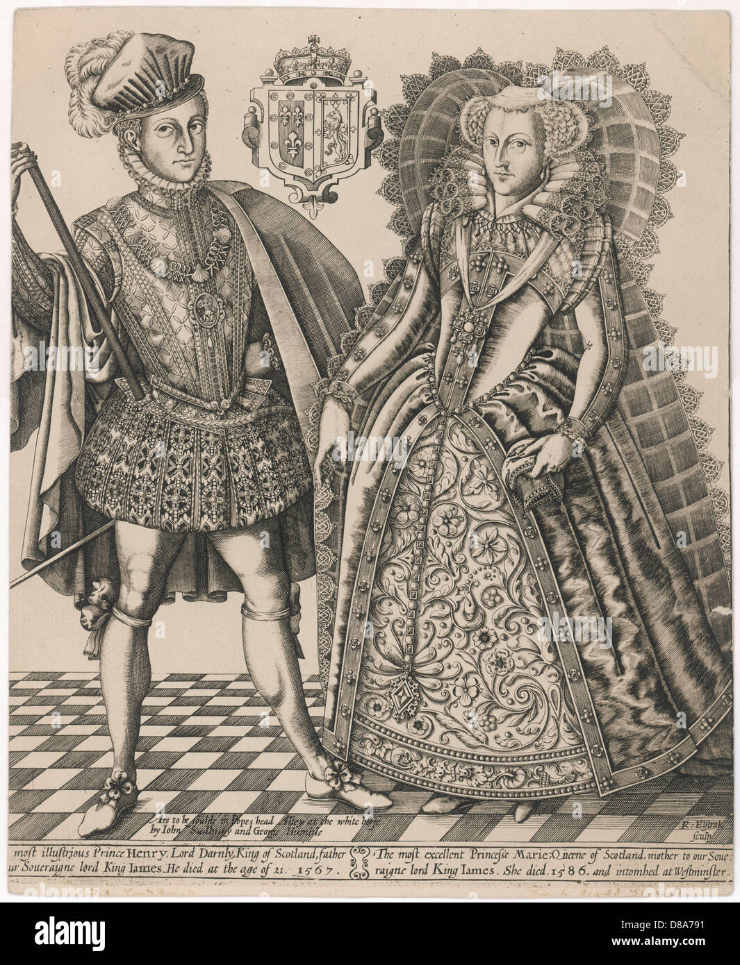Mary Q Of Scots Darnley Stock Photo - Alamy