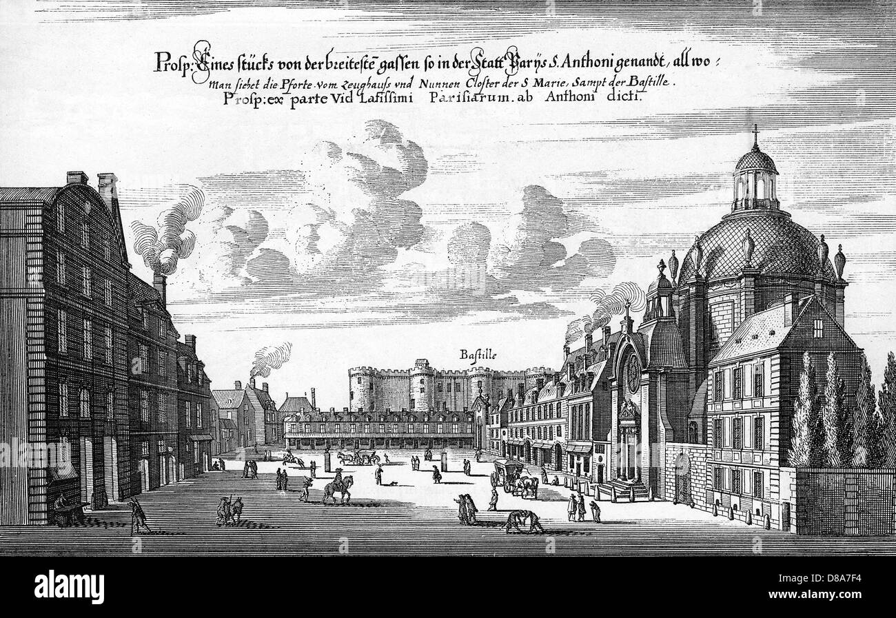 Bastille prison hi-res stock photography and images - Alamy