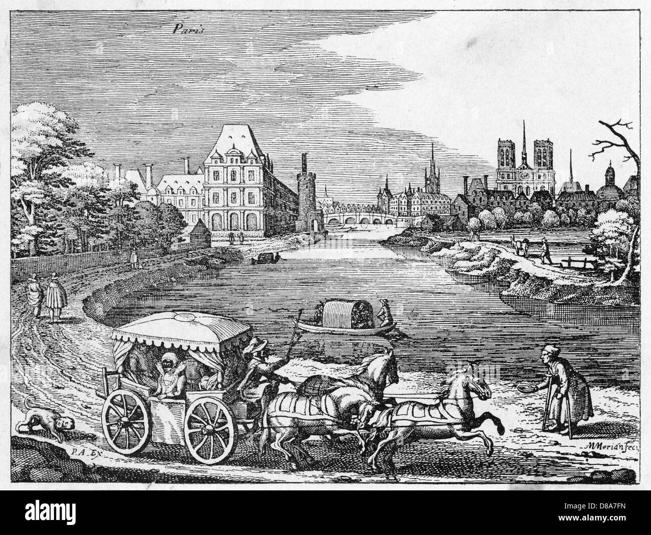 1640 paris hi-res stock photography and images - Alamy