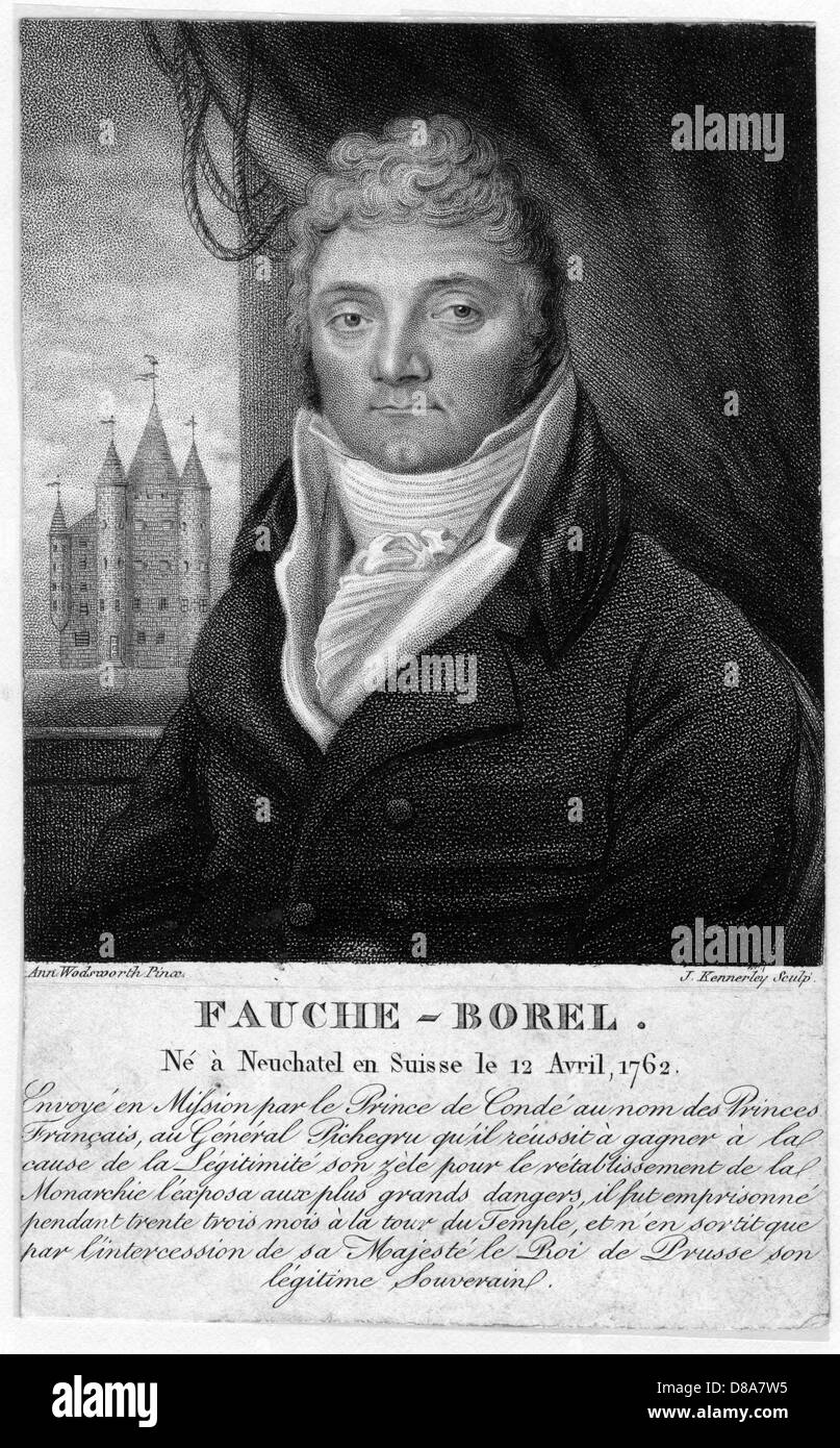 Louis Fauche Borel Stock Photo - Alamy