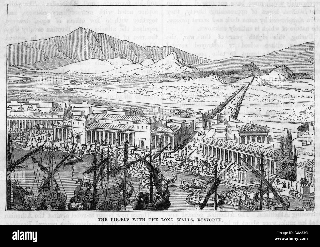 Port of piraeus athens Black and White Stock Photos & Images - Alamy