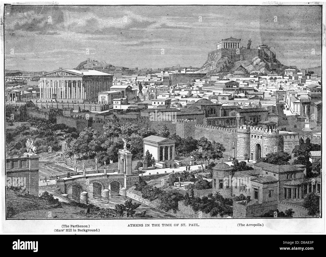 Paul preaching athens hi-res stock photography and images - Alamy