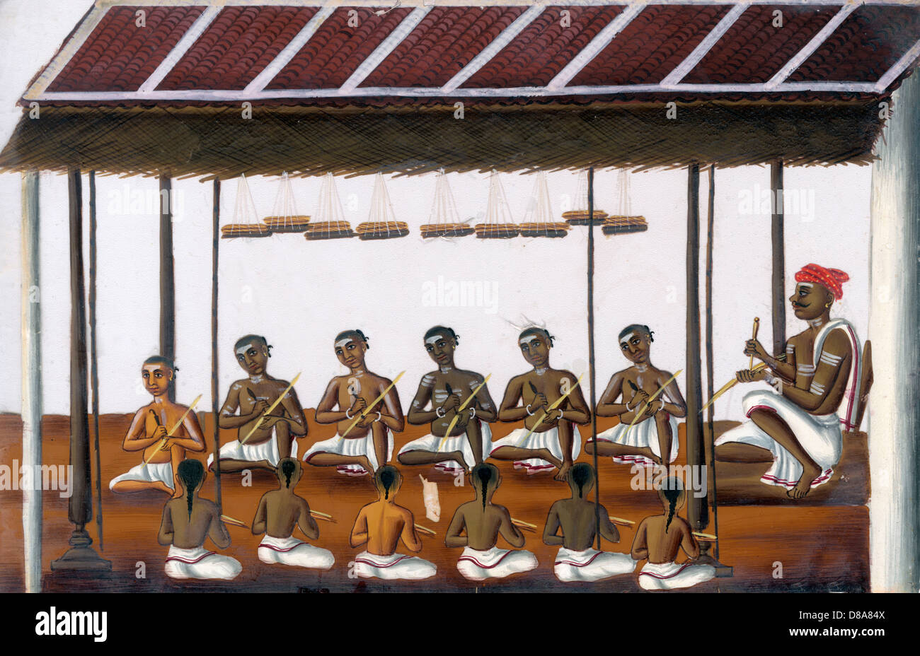 SCENE IN NATIVE SCHOOL Stock Photo - Alamy