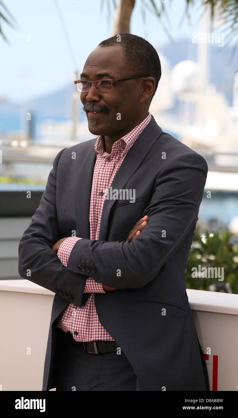 Cannes, France. 22nd May 2013. Director Mahamat-saleh Haroun at the ...