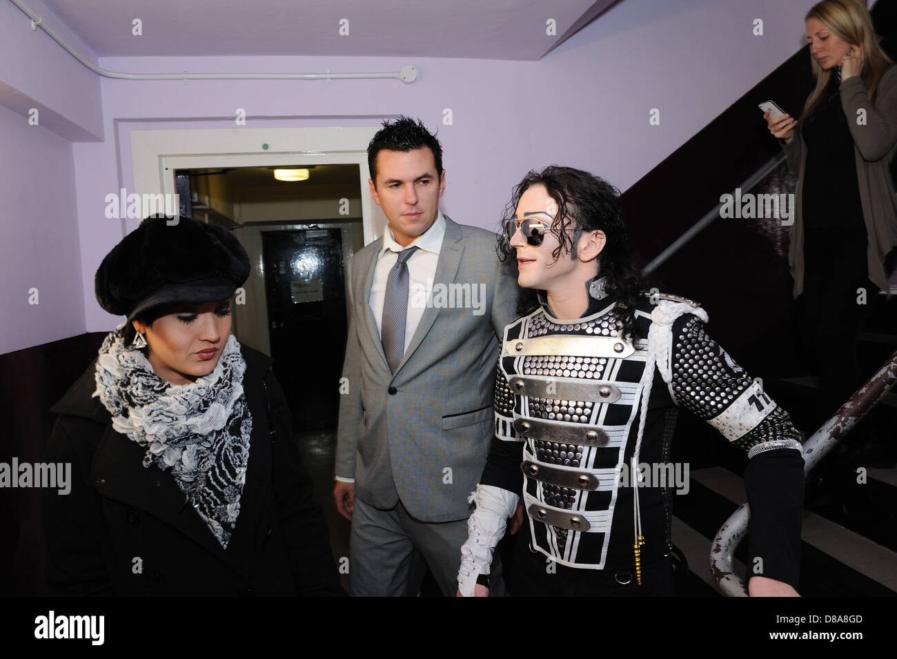 Matt Fiddes Monique Fiddes Foxx with Ben Bowman the UK number 1 Michael ...